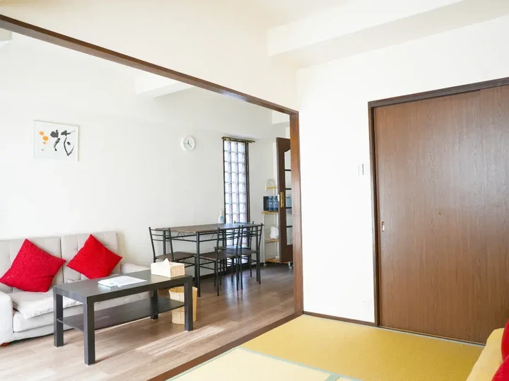 【B301】 Japanese Tatami 1br Near Kuromon, Namba & Shinsaibashi - Osaka