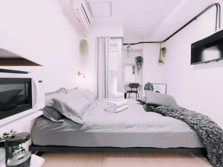 Minimalist Loft 6: Namba Compact Studio & 24/7 Gym Access 1 - Osaka, Japan