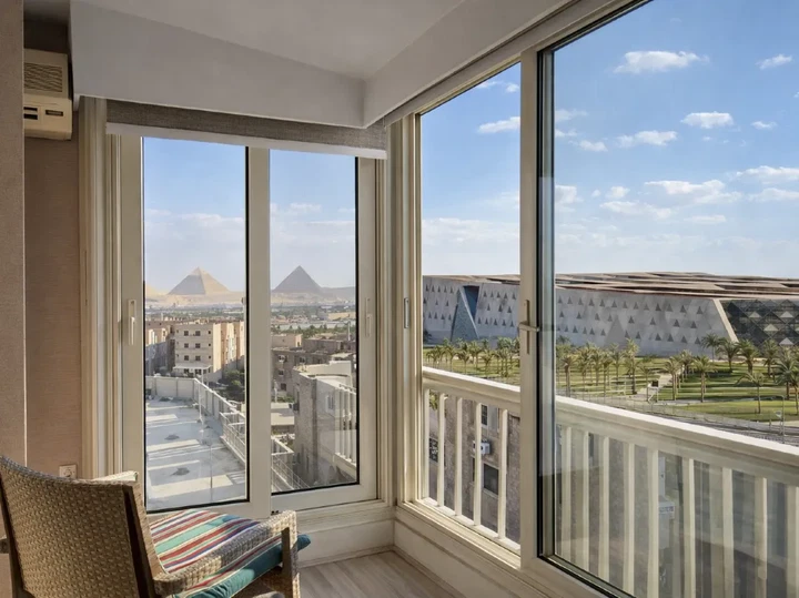 Pyramids & Gem View | Tamara's Luxury Giza Apartmt - Egypt