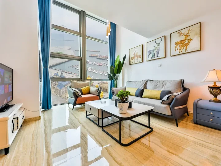 Ocean View Loft Hotel Donggang International Mansion - Dalian
