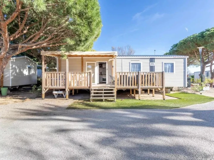 Mobilhome Soleia Mar Estang Siblu Village - Front De Mer Accès Plage Privé Clim 2sdb Canet - Pyrénées-Orientales