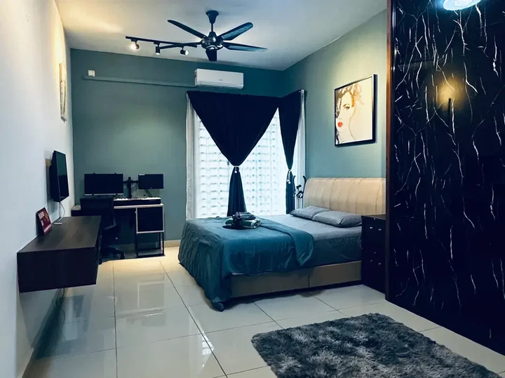 Johor Cozy Home | 2 Rooms & Easy Parking |Fast Wifi ! - Johor