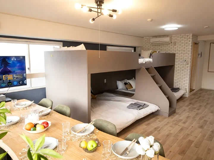 Shinjuku | Maximum 8ppl | Double×2 King×2 | 3-minute Walk From The Station | 42sqm Private | 301 - Shibuya