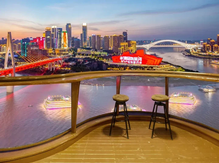 Shangshanzhu Apartment With River View& Drone Show View - Chongqing