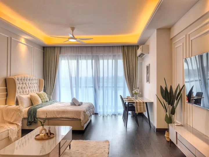 2b03a05 R&f Princess Cove, Studio Sea Front, Ciq-singapore - Johor Bahru