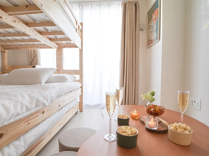 Ohori 6min｜tenjin 4min｜5p Stay｜bunk Bed & Movie-rm 403 - Fukuoka