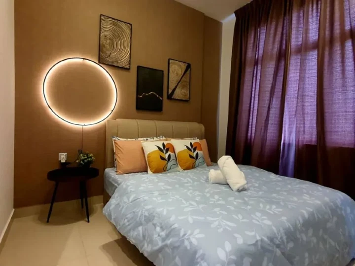Cozy Spacious Home W/ 2 Br @ Sks Habitat Larkin Jb - Johor Bahru