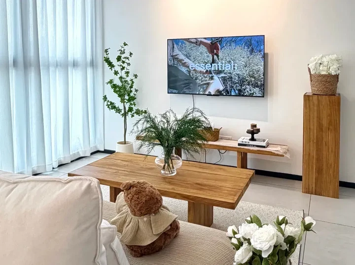 【Cozy Mid-century 】2br • Infinity Pool •Georgetown - Penang