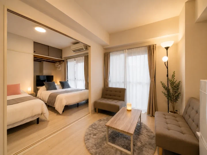 Shinjuku, 5min Walk To Higashi-shinjuku & Shinjuku,kingbed,freewi-fi , Pocketwi-fi - Shibuya