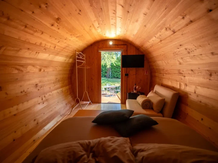 Rifugio Divino Dormire In Una Botte - Wine Barrel Stay Near Rome - Rieti