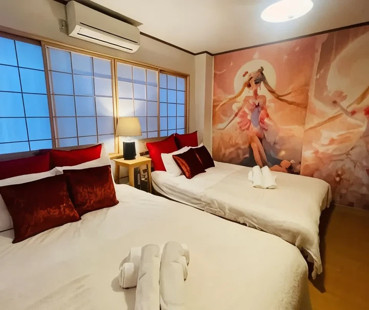 2f Daikokucho Station 6 Min Walk/namba, Dotonbori, Shinsaibashi Walking Distance/max 6 People - Japan