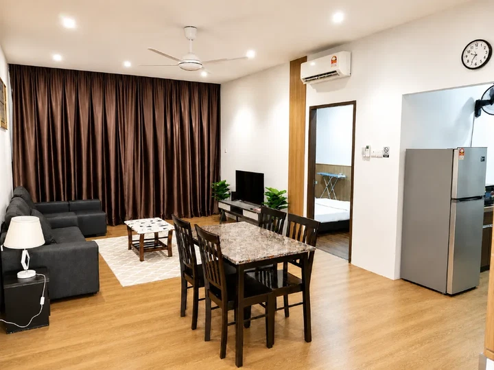 Rex Bdc Saradise 3 Bedroom 4 Beds | Max 8 Guests - Kuching