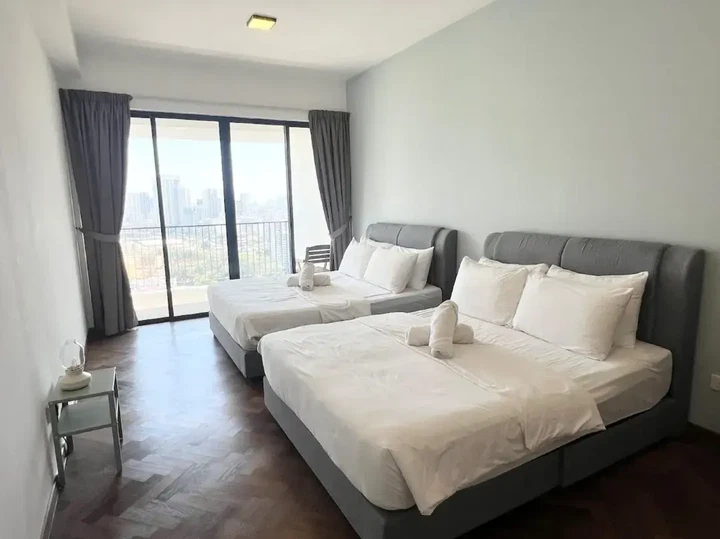 3br Seaview Water Purify Sunrise Balcony Family21 - Tanjung Bungah