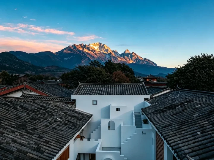 Gio Gu·aurora | Cloud Top Castle | Moroccan Pool Designer Scenic Stay - Lijiang