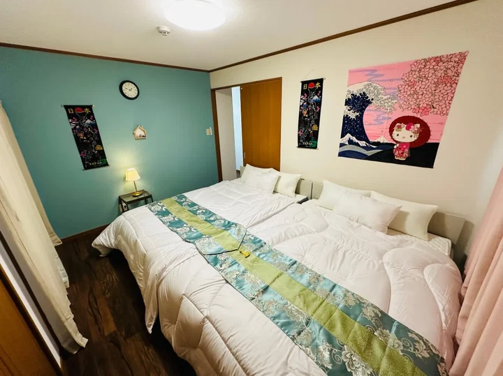 2-2 Family Stay | Kuromon 1 Min | Namba 7 Min - Osaka