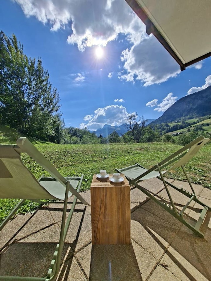 "Le Pied" Des Pistes , Terrasse , Piscine - Flumet