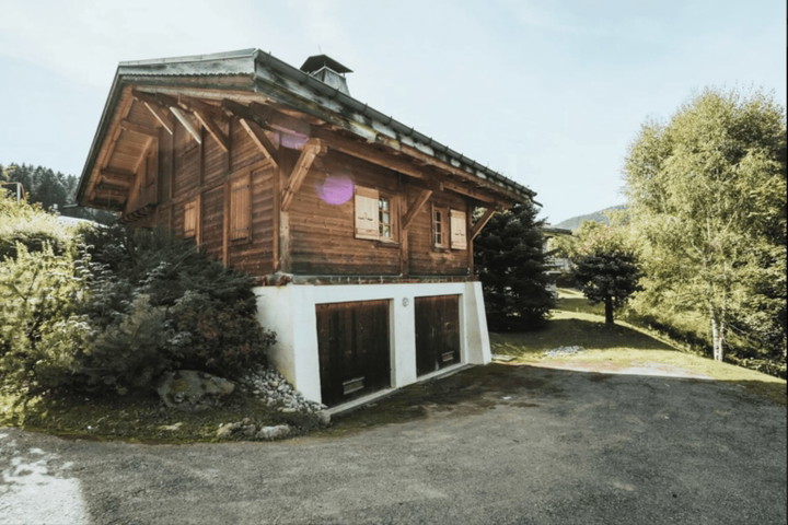 Chalet Avec Balcons à Demi-quartier - Megève