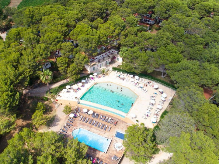 Campsite Residential La Pinède **** - Manado Premium- 2 Bedrooms 40m2- *Clim, Terrace, Tv* 6 Persons - Hérault