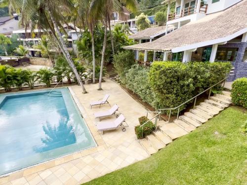 Novo Mansao Pe Na Areia Com Heliponto, 1 Piscina, 1 Hidro, Sauna E 5 Quartos - Angra dos Reis