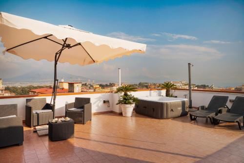 Terrazza Vista Vesuvio E Capri Con Jacuzzi Privata - ナポリ