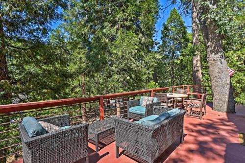 Expansive Retreat W/ Deck, Game Room & Lake Views! - San Bernardino, CA