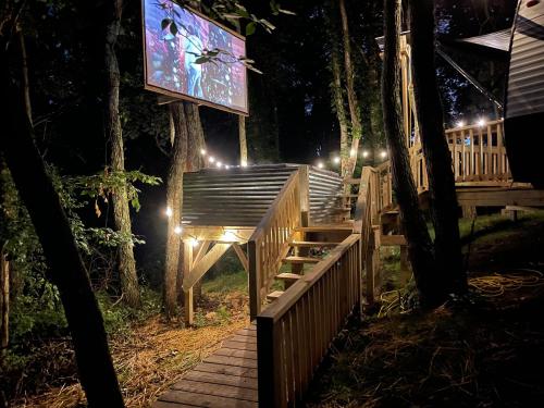 Luxurious Camping -Theater, Hot-tub, Keg, Fire Pit - Virginia