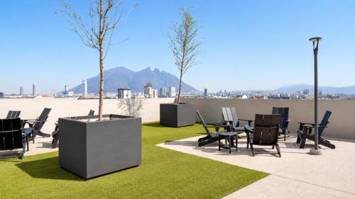 Colonia10 Apartment 2 Bedroom, Balcony, Gym & Parking - Monterrey