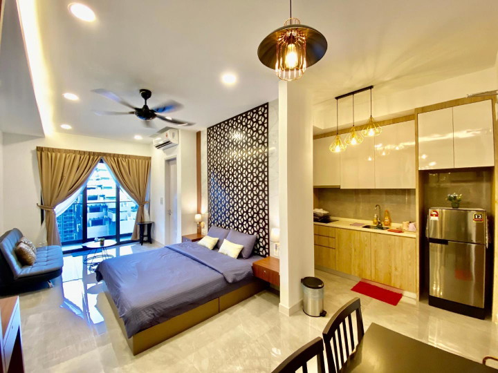 Mwholidaya2407【modern Suites】sea+pool View - Malacca