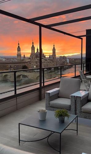 Atico Mejores Vistas Al Pilar Jacuzzi Y Garaje - Zaragoza