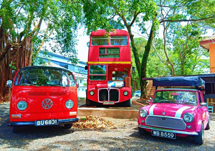 Pd London Bus Retro Village - Port Dickson