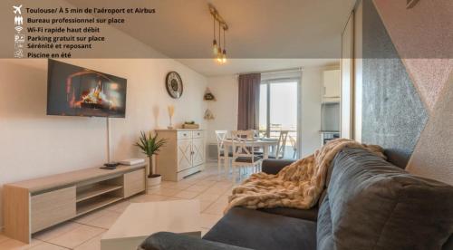 Splendid Et Cosy T2 Terrasse, Airbus Et Aeroport - Toulouse
