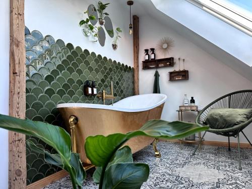 Schlafmanufaktur Wittenberg, Ferienwohnungen Mit Garten Und Dachterrasse - Wittenberg