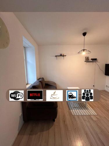 Le 1 - Tres Beau T3 Neuf Rez-de-chaussee Centre Ville - Stationnement Gratuit - Mulhouse