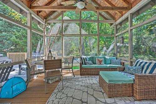 Luxury Family Home W/ Deck, Swim Spa & Grill! - New Buffalo, MI