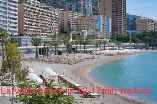 Suite Apartment In Mc Center, 5min Walk To Casino & The Port And 1min From Underground Train Station - Monte Carlo