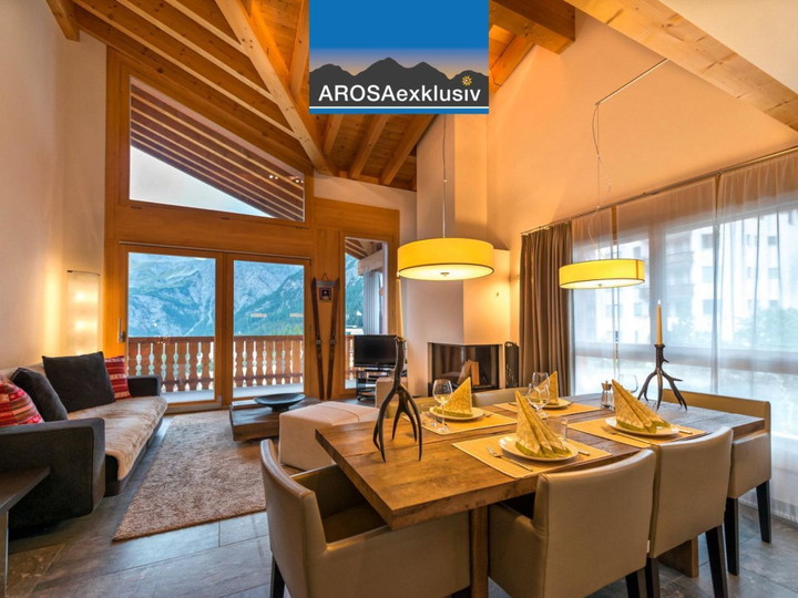 Panoramablick Appartement/fewo, Bad, Wc, 6-bettwohnung - Arosa