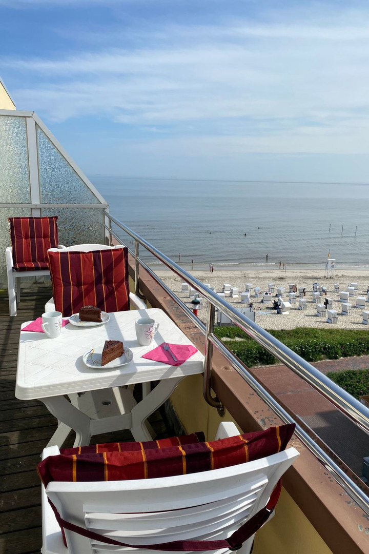 Penthouse Mit Meerblick Direkt Am Strand - Wangerland