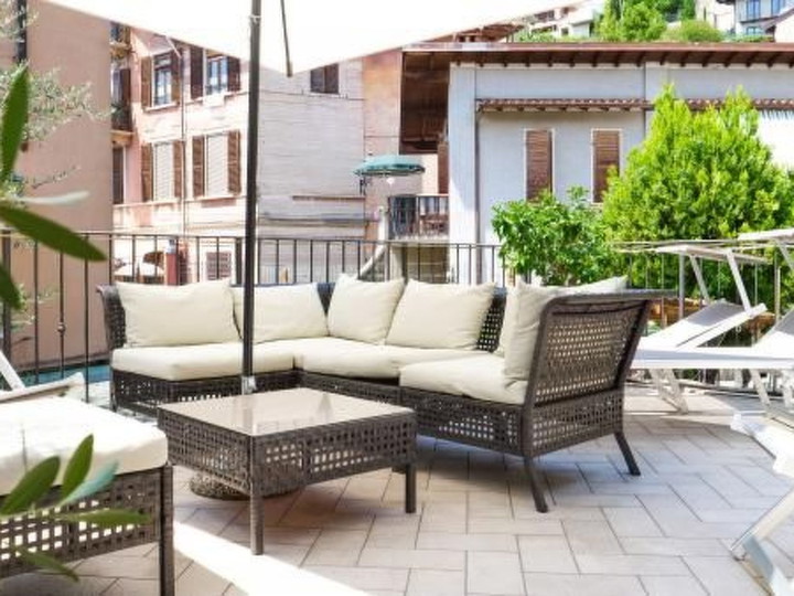 'Ca' Due Olivi' Mit Eigener Terrasse - Garda