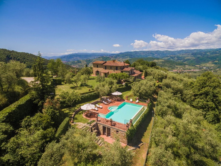 Ferienvilla "Roncovisi" Mit Infinity-pool - Pistoia