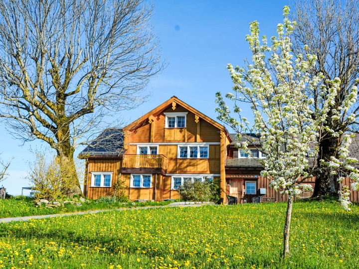 Panoramablick - St. Gallen, İsviçre