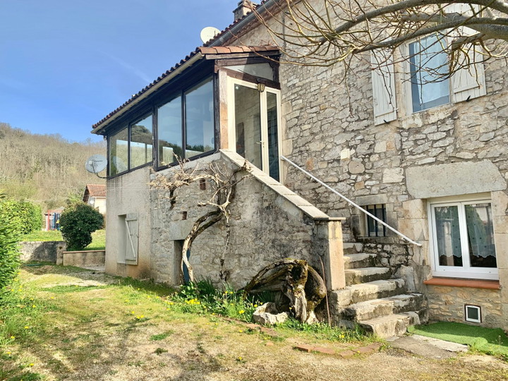 Pierre Ensoleillée, Haus Aus Dem 19. Jahrhundert Im Obergeschoss - Saint-Cirq-Lapopie