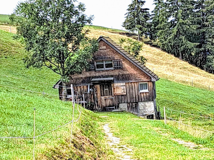 "Hüttli" Neben Dem Bauernhof Fendrig - St. Gallen, İsviçre
