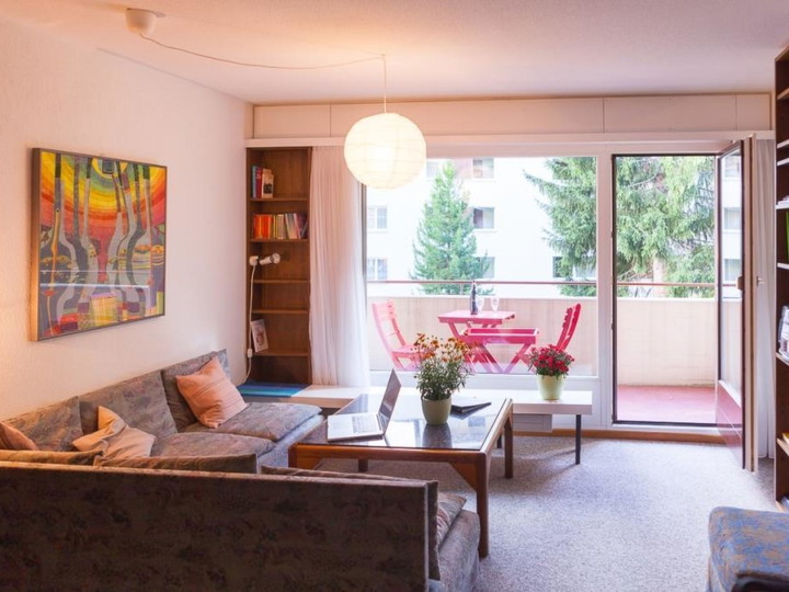 Colette 42 Appartement/fewo, Dusche Oder Bad, Wc 2-zimmerwohnung - Davos