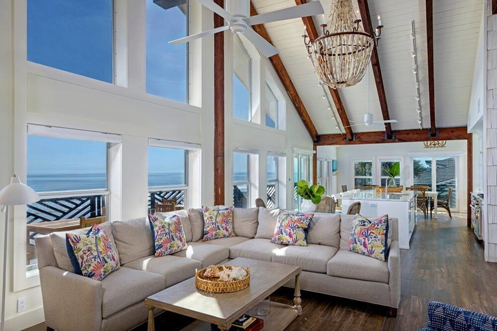 Luxury, Hamptons-style Beach House On Nsb No-drive Beach - New Smyrna Beach, FL