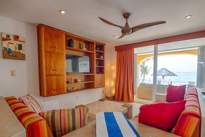 Serene And Cozy Beachfront Villa On A White Sandy Beach, Ac And Wifi! - Akumal