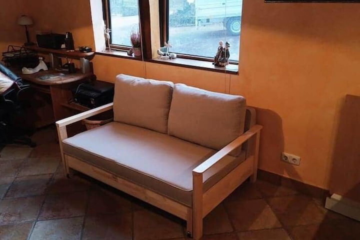 Kitchen-living Room With Bathroom In A Historic Barn - Bad Honnef