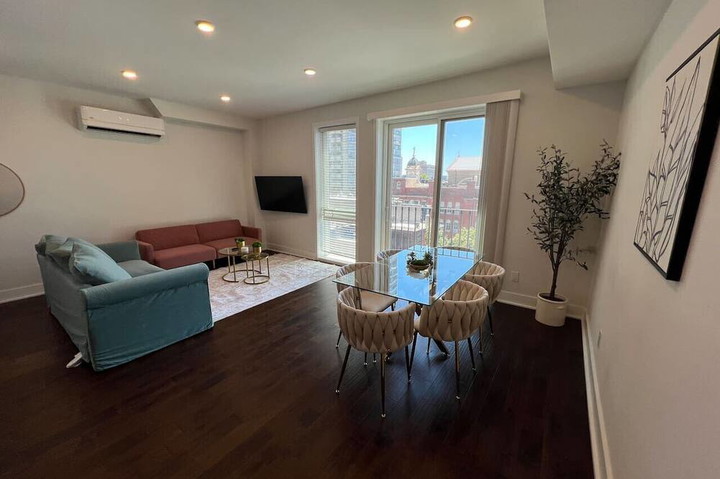 Private Balcony | Gorgeous Center City Bilevel Apt - Philadelphia, PA