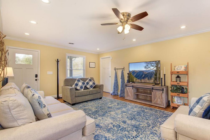 Serene Lake Views Featuring A Private Dock, Sun Deck + Spacious Fire Pit - Dandridge, TN