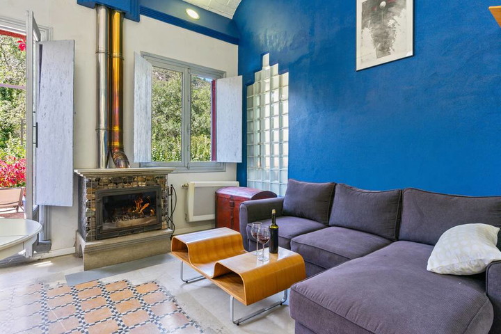 Casa Rural 'Zentralclub Voltio' Con Vistas A La Montaña, Terraza Privada Y Wi-fi - Salas