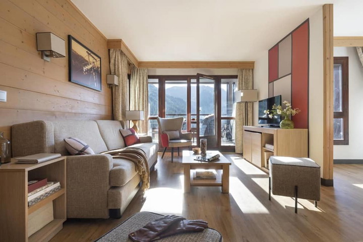 Wifi, 5m From Ski Slopes, View Mountain, Swimming Pool, Sauna, Hammam, Balcony, Ski Locker, 54m² - Samoëns